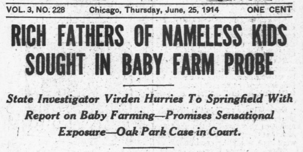 Baby Farms Planted Babies - Strange Ago