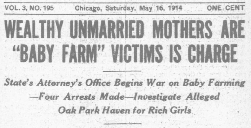 Baby Farms Planted Babies - Strange Ago